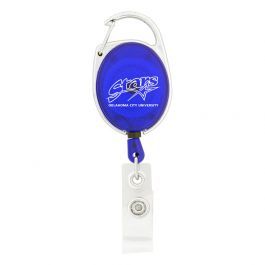 Retractable ID Holder With Carabiner Clip | Payless Promotions
