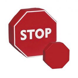 Polyurethane Stop Sign Stress Reliever | Payless Promotions