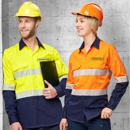 SW83 Unisex Cool-Breeze Hi-Vis Work Shirts